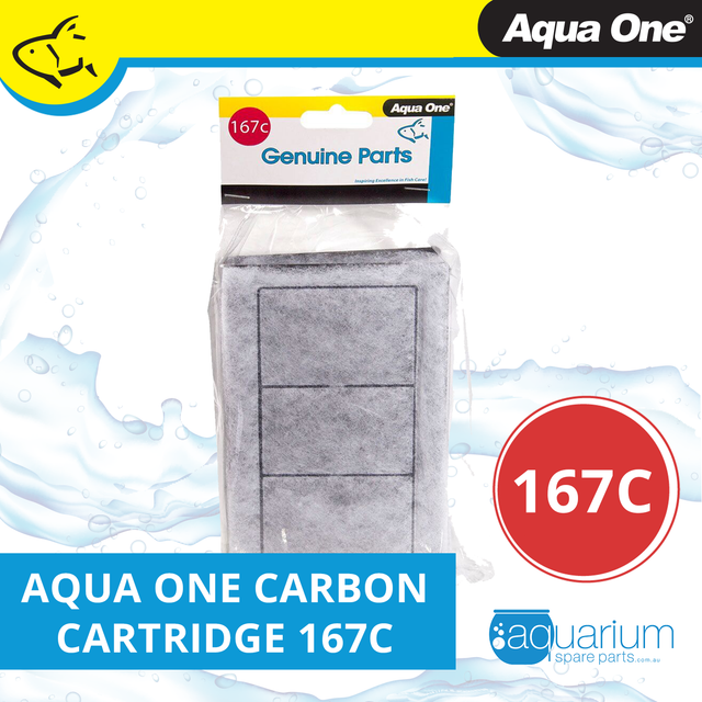 Aqua One AquaStyle 510 & LifeStyle 52 Carbon Cartridge (2pk) 2c (25002c)