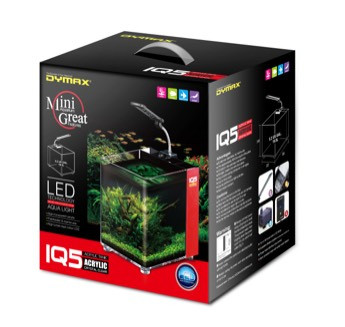 Dymax IQ5 Acrylic Aquarium Ruby Red - 13L (DM009)
