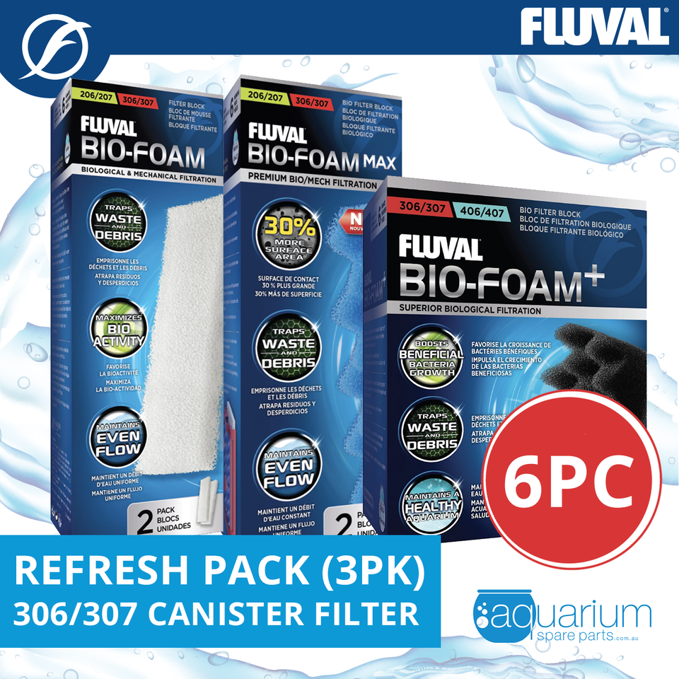 Fluval 307 Ultimate Canister Filter Package (6pk)