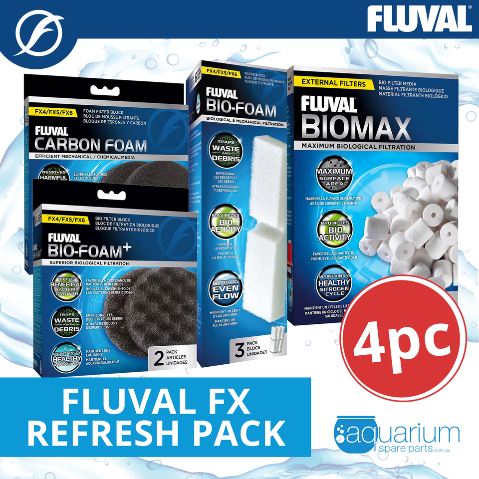 Aquatic - Fluval - Canister Filters - FX Series - FX6 Filter - Aquarium ...