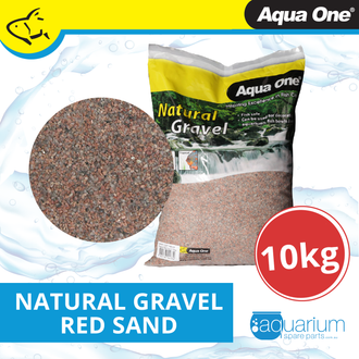 Aqua One Natural Gravel Red Sand 10kg (12227)