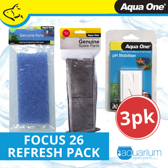 Aqua One Focus 36 Refresh Pack (3pk)