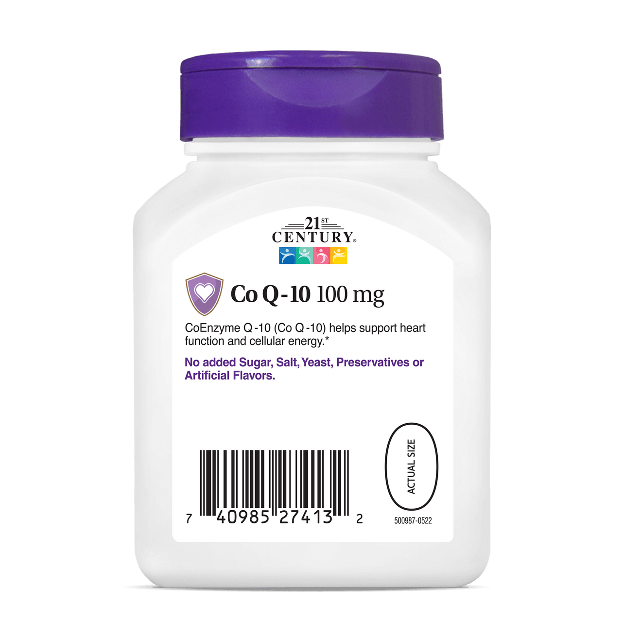 Co Q-10 100mg Liquid Filled by 21st Century