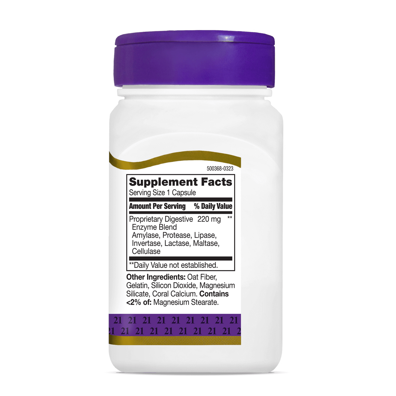 Digestive Enzymes 60 Capsules by 21st Century
