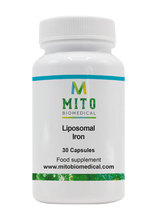 Liposomal Iron 15mg | 60 V-Caps by MITO Biomedical