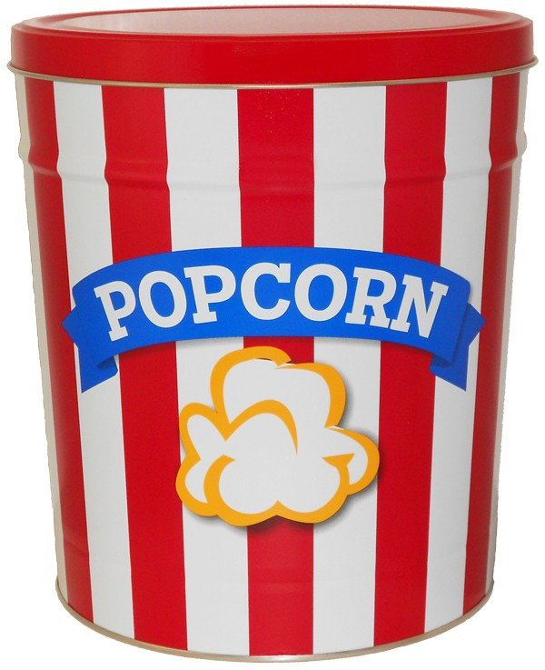 Popcorn Box Blue