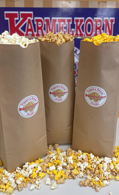 Gourmet Handmade Karmelkorn Popcorn Family Pak