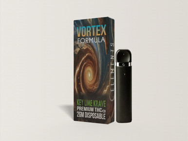 THCa- VORTEX Blend Disposable Vape - Key Lime Krave - Cannabis ...