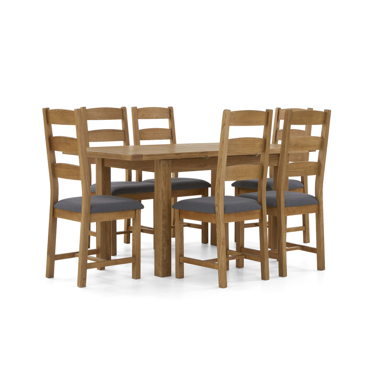 Cambridge Oak Small Butterfly Extending Dining Table
