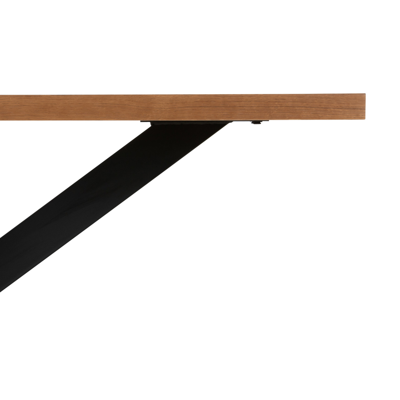 Sunburst Oak Rectangular Dining Table 150cm