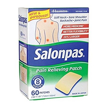 Topical Products - Patches & Plasters - Salonpas Pain Relieving Patch