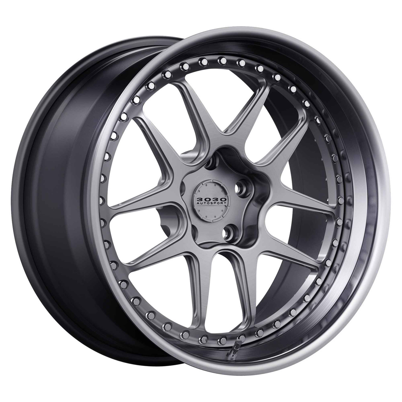 MOD3 Series - Style: M05Y Forged 3-Piece Road Racing Wheel