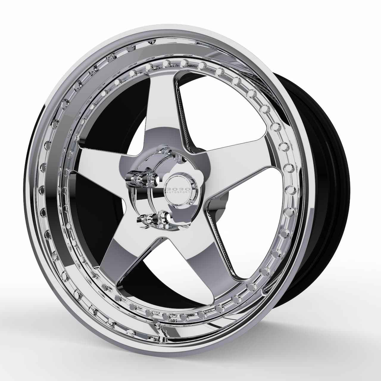 MOD3 Series - Style: M500 Forged 3-Piece Road Racing Wheel