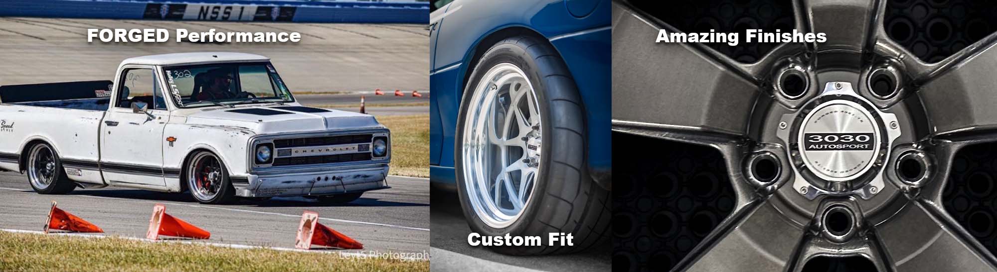 3030 Autosport Forged Wheels Custom Offsets