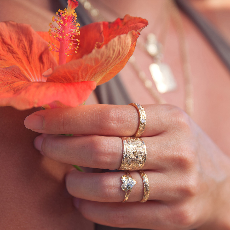 Hawaiian Rings | Royal Hawaiian Heritage Jewelry