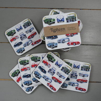 Classic Car Coasters - Classic Car Gifts | Typhoon Studios