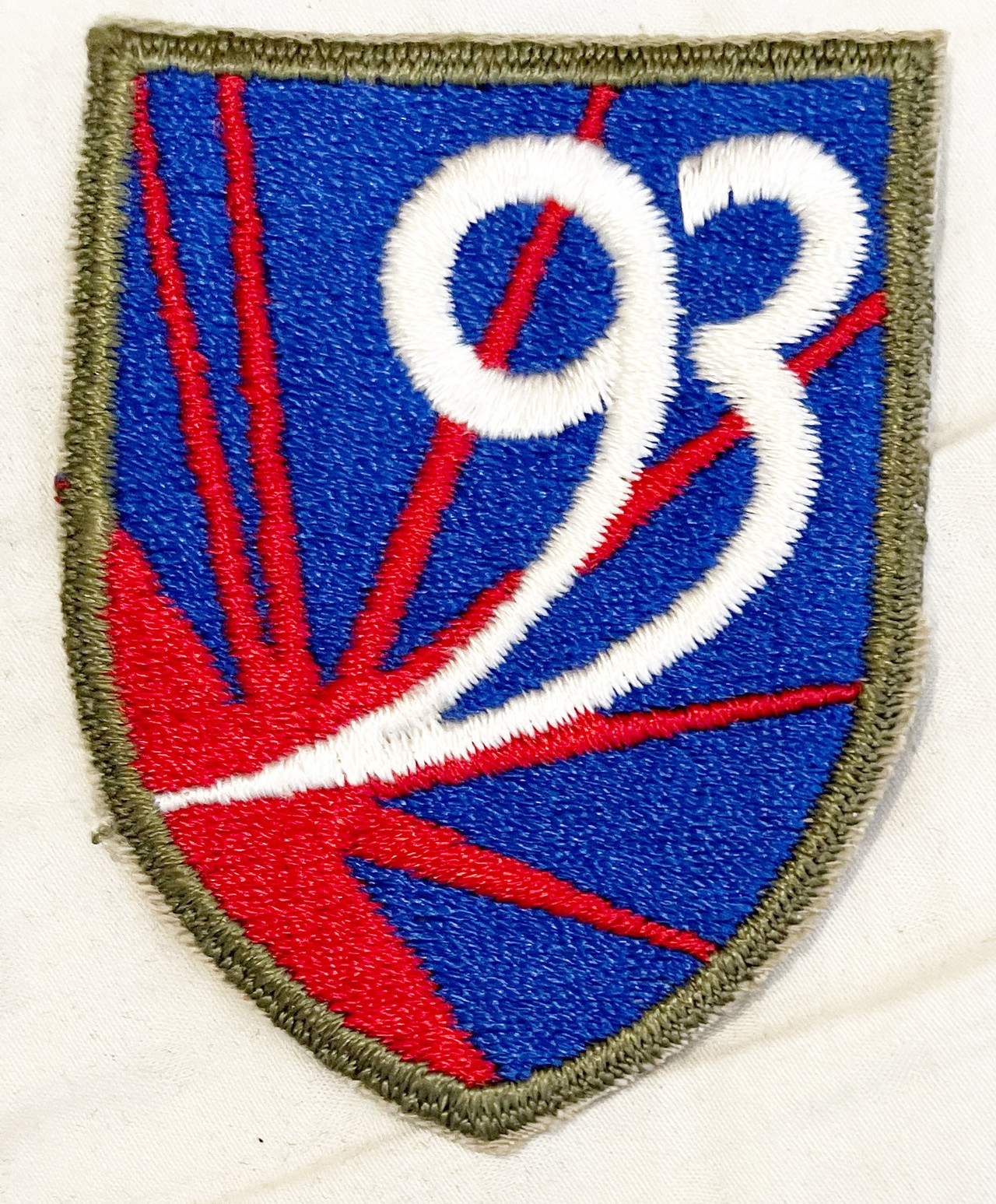 WWII u 93rd Chemical Mortar Battalion Patch
