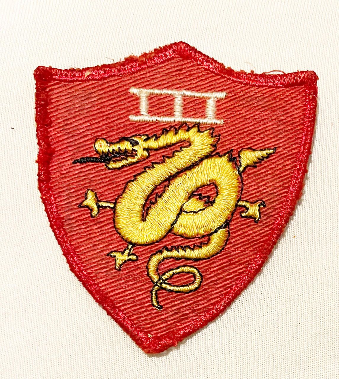 Sold, Ww2 us rare twill 3rd marines amphibious corps patch