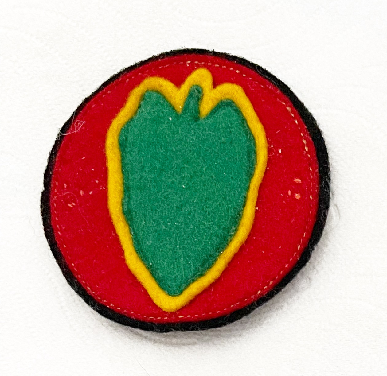 Pre Ww2 us 24th infantry division felt patch C