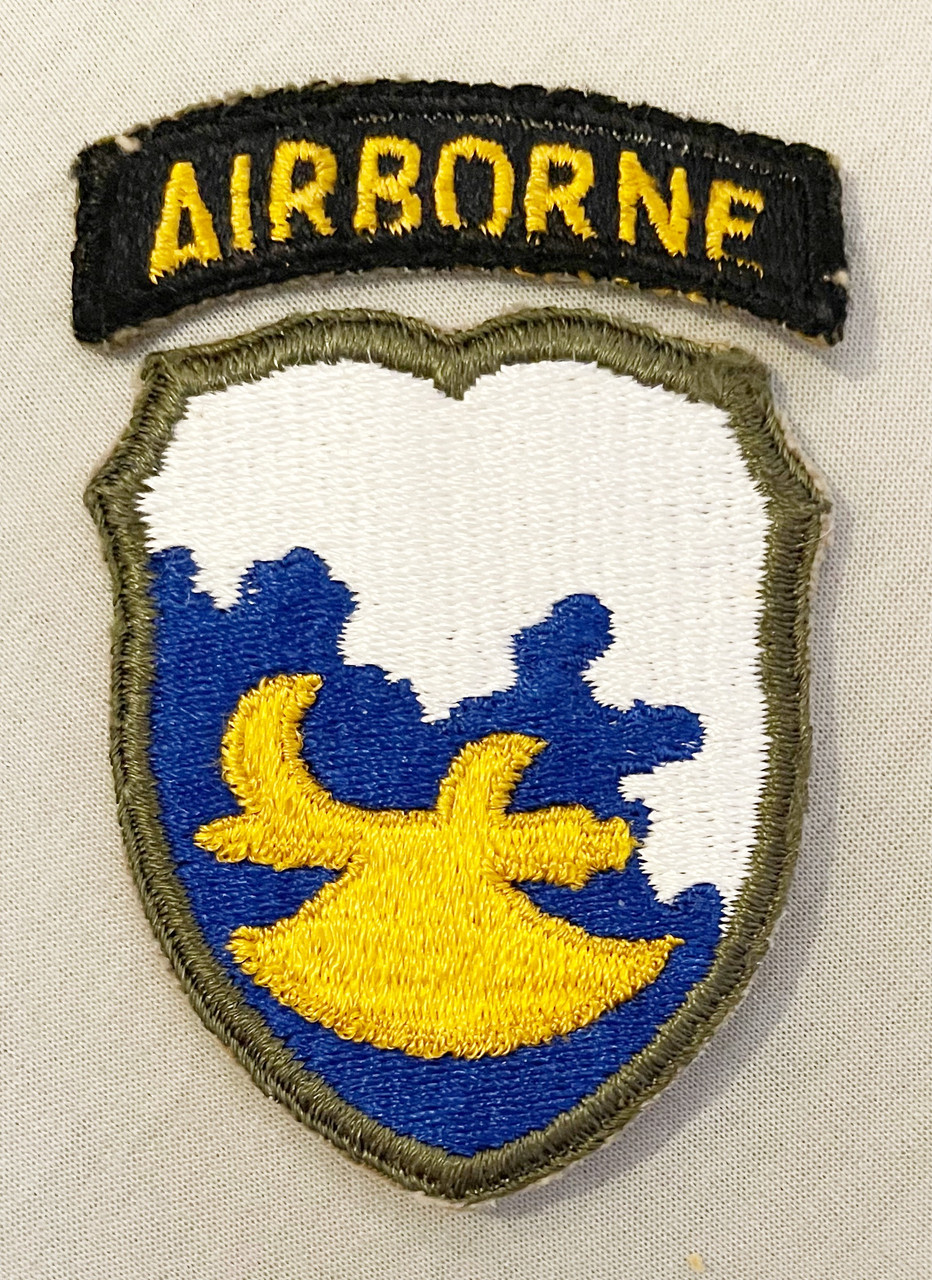 Ww2 us 18th airborne phantom division patch