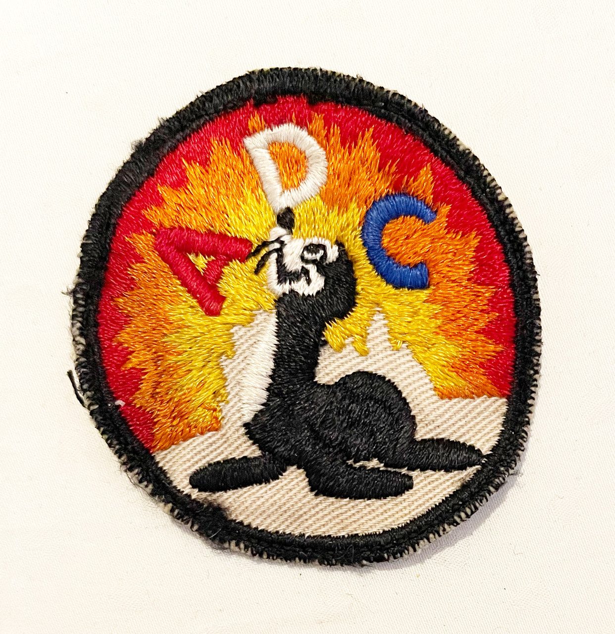 SOLD, WW2 us Alaskan Defense Command Patch Twill Varient