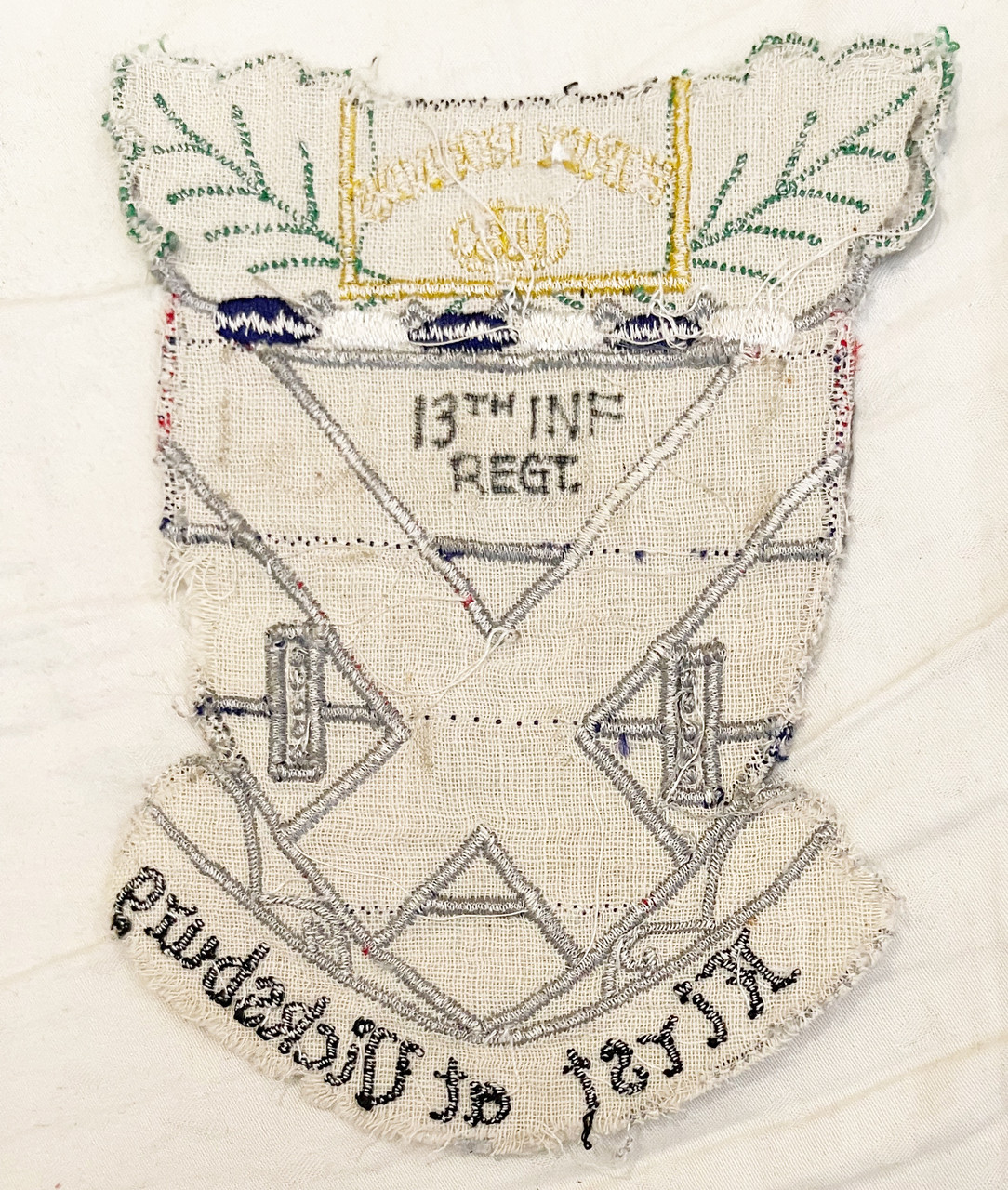 Ww2 us 13th infantry regiment patch