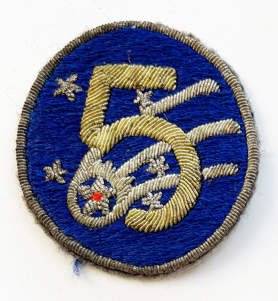 Ww2 us 5FT Air Force bullion patch D