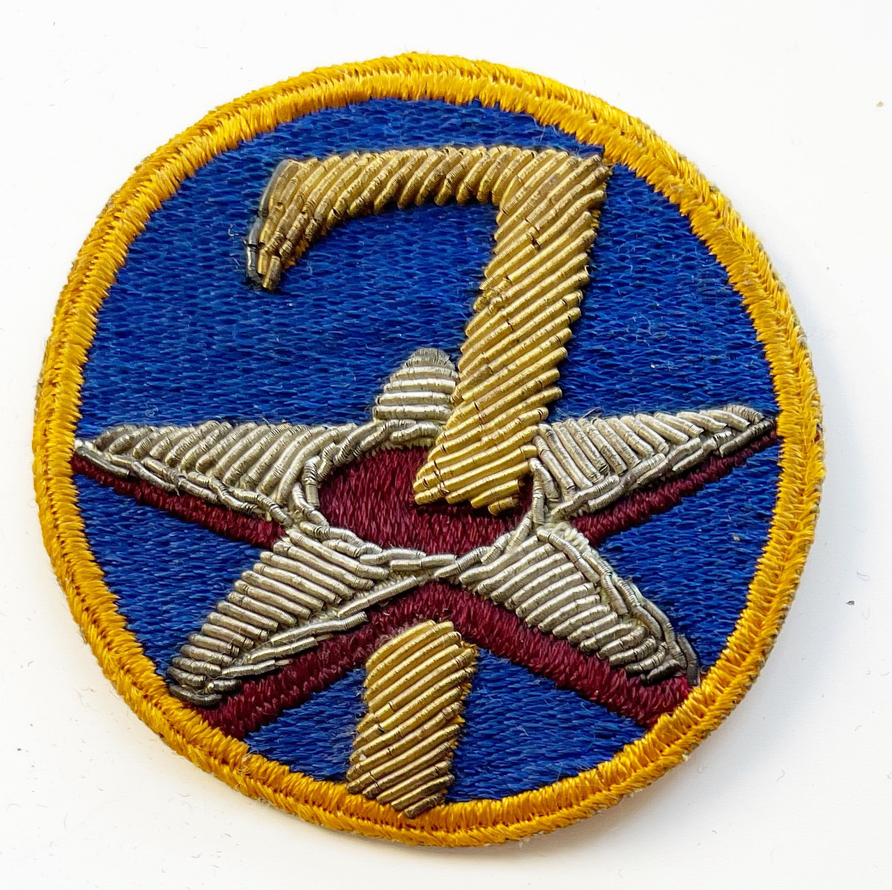Ww2 us 7ft Air Force bullion patch