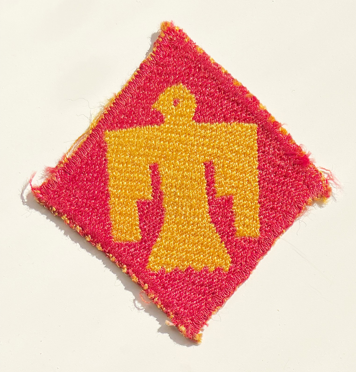 Ww2 us 45th infantry division Italian silk patch