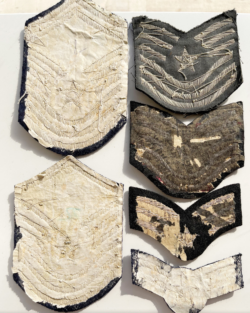 Vietnam us USAF bullion chevrons patches