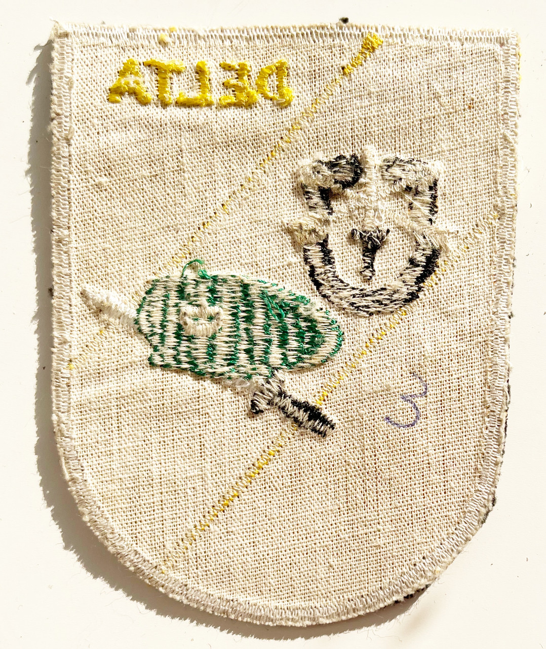 Vietnam us delta forces made in vietnam patch