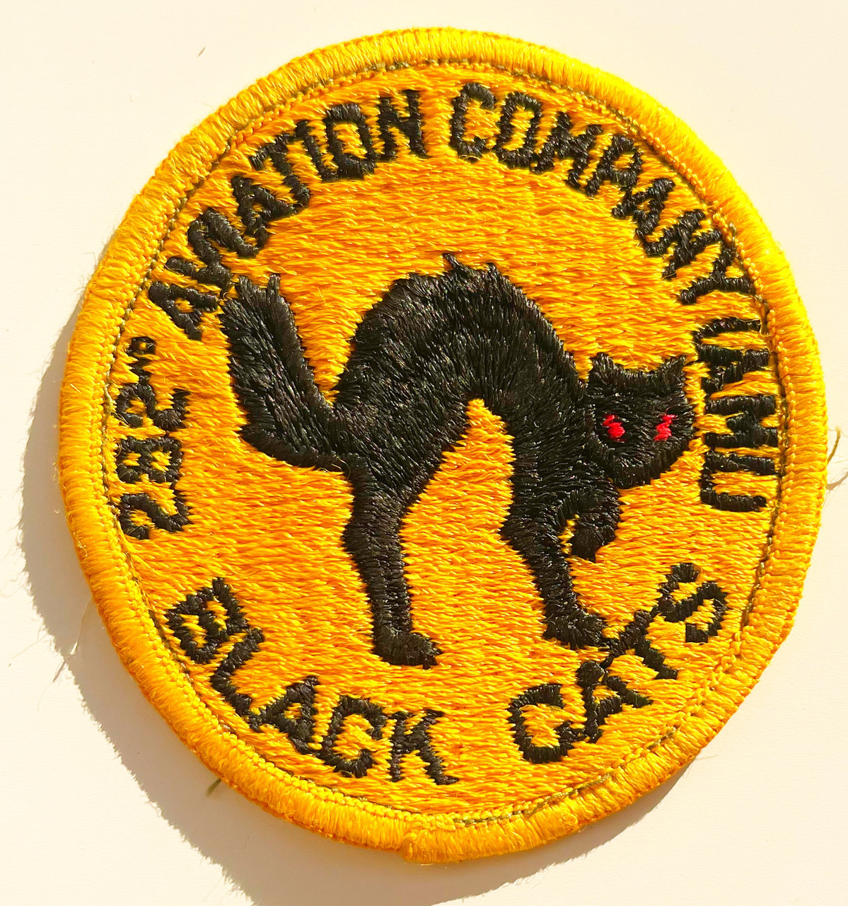 Vietnam us Off Jungle Jacket 282nd Aviation Company ( AML ) Black Cats ...