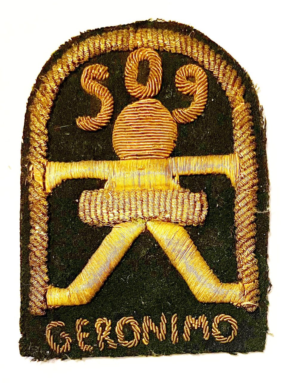 Ww2 us 509th airborne Geronimo bullion patch