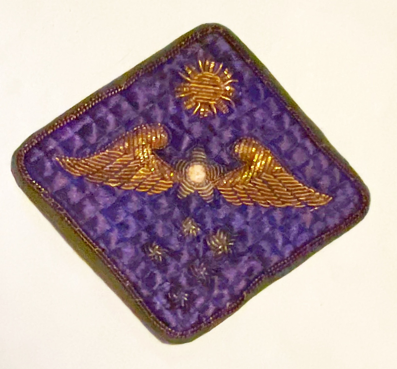 Occupation far east Air Force padded bullion patch