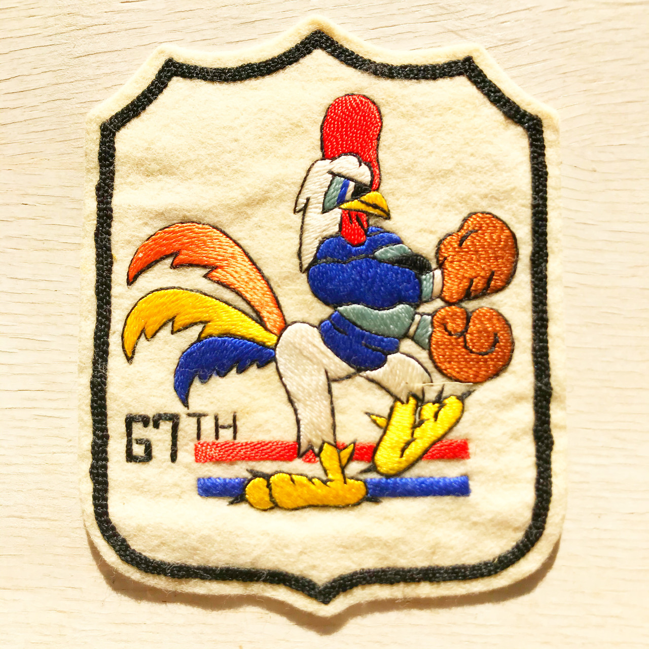 ww2 us 67th fighter squadron patch, walt disney