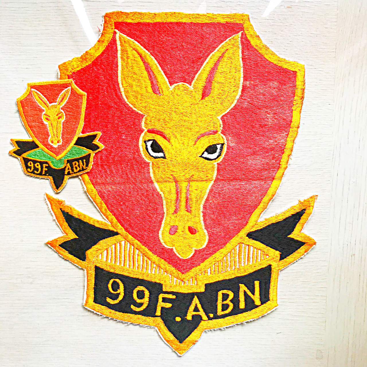 , Ww2 us 99th field artillery battalion back patch