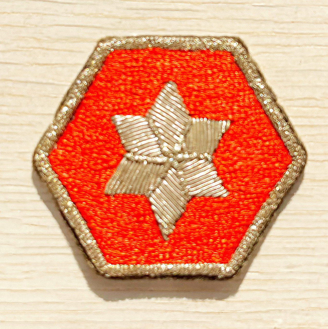 Ww2 us 6th army bullion patch