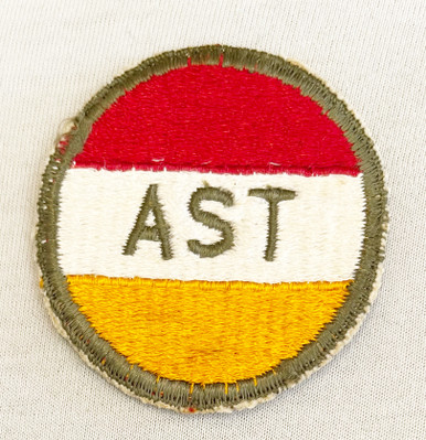 WWII us Advanced Specialized Training Program Patch