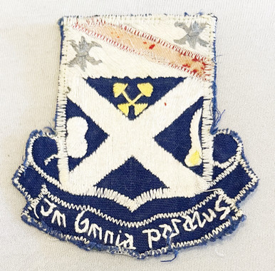 Post Ww2 us 18th infantry patch “ in omnia paratus