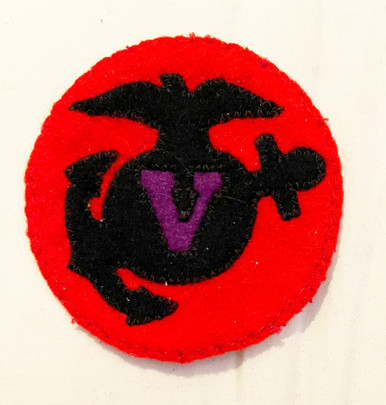 Ww1 us vintage Marine Corps 5th Machine Gun Battalion 5th Brigade patch