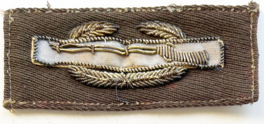 WW 2 US Army CIB Combat Infantry Badge Bullion Patch