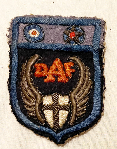 Ww2 us desert Air Force bullion patch C