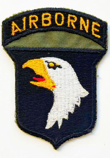 Occupation German made 101st. Airborne golden eye patch