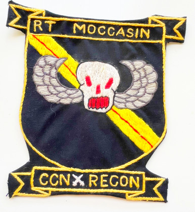 Vietnam is special forces 4th gen recon moccasin patch