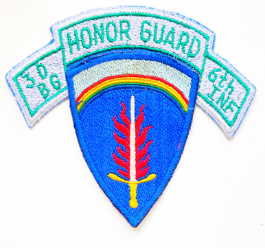 Occupation us suprême HQ allied expeditionary forces honor guard patch