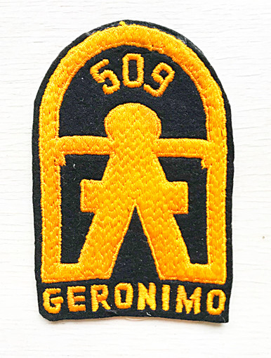 ww2 us 509th airborne geronimo patch