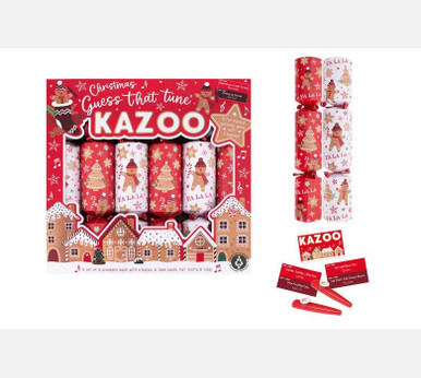 Festive 12-Inch Gingerbread Crackers - Perfect for Holiday festivities