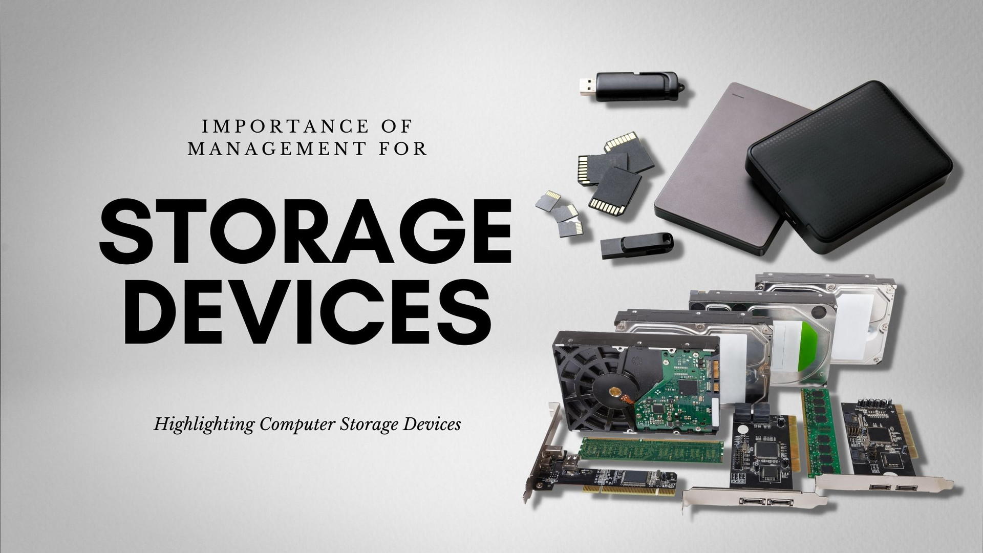 Types of Storage Drives & Their Uses - StoragePartsDirect.com