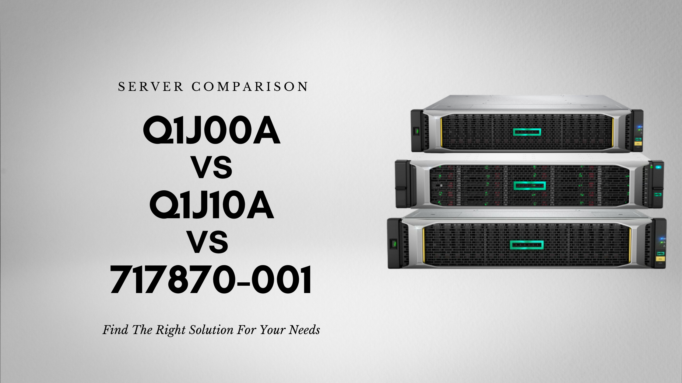 Product Comparison: HPE Q1J00A MSA 2050 vs. HPE Q1J10A D3710 vs. HPE ...