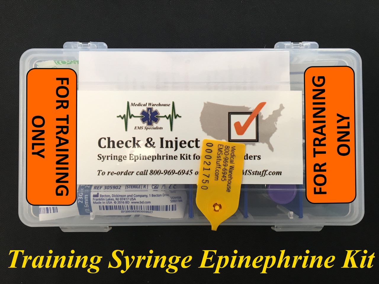TRAINING Check & Inject Epi Kit - Medical Warehouse